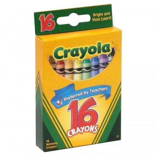 CRAYOLA CRAYONS 16'S